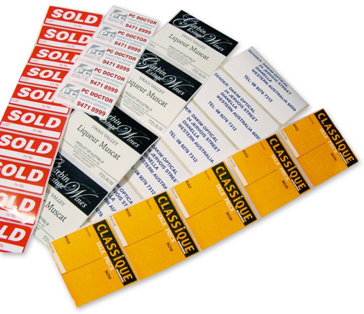 Stickers & Labels – Direction Design & Print