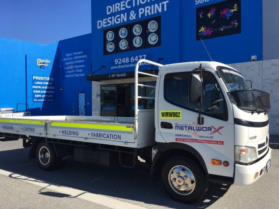 Vehicle & Trailer Signage – Direction Design & Print