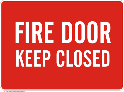 Fire Signs – Direction Design & Print